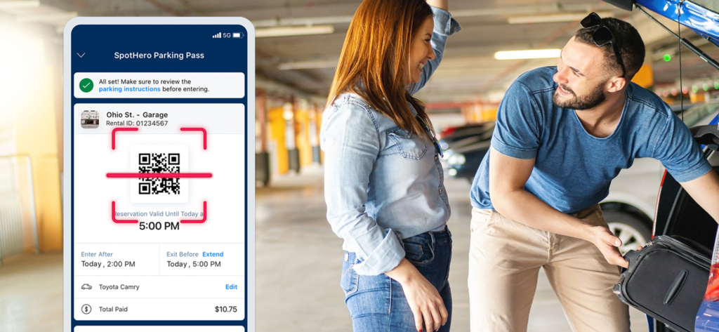 How to Use a Parking Scanner with SpotHero